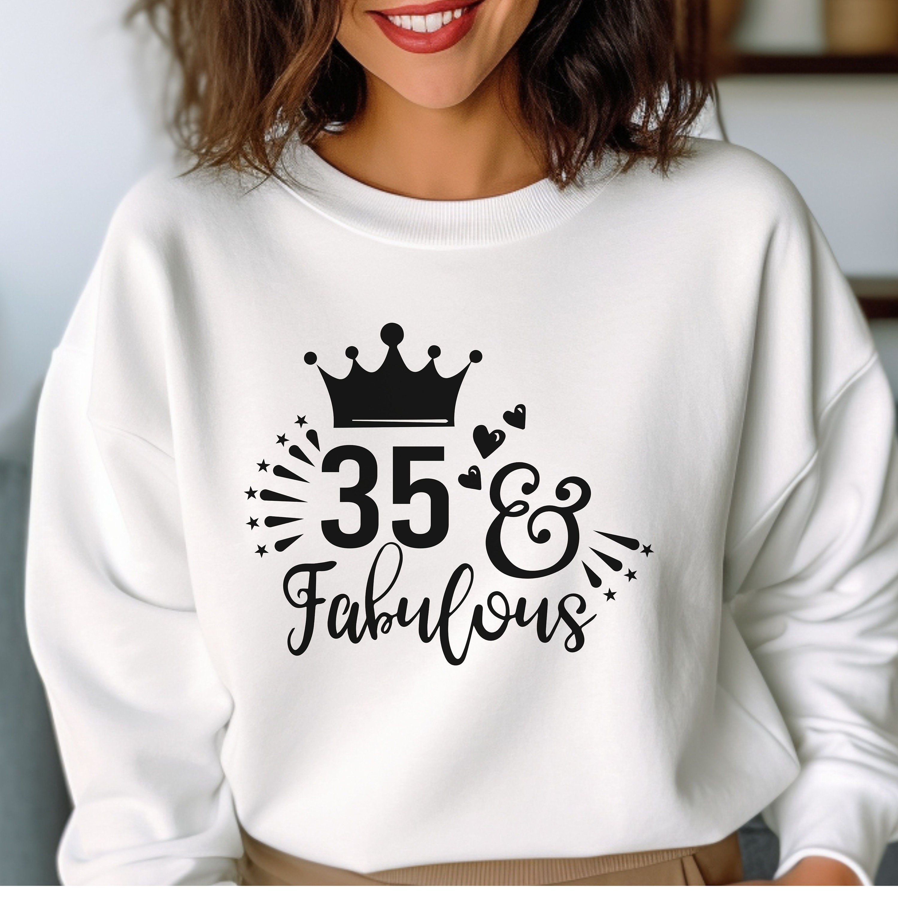 35 and Fabulous Svg, 35th Birthday Svg, 35 Birthday Svg, 35th Svg, 35 ...