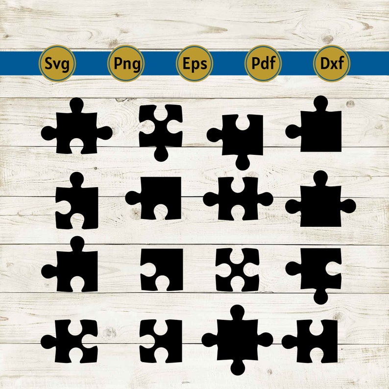 Puzzle Piece Svg Slp Svg Autism Svg Puzzle Svg Autism - Etsy