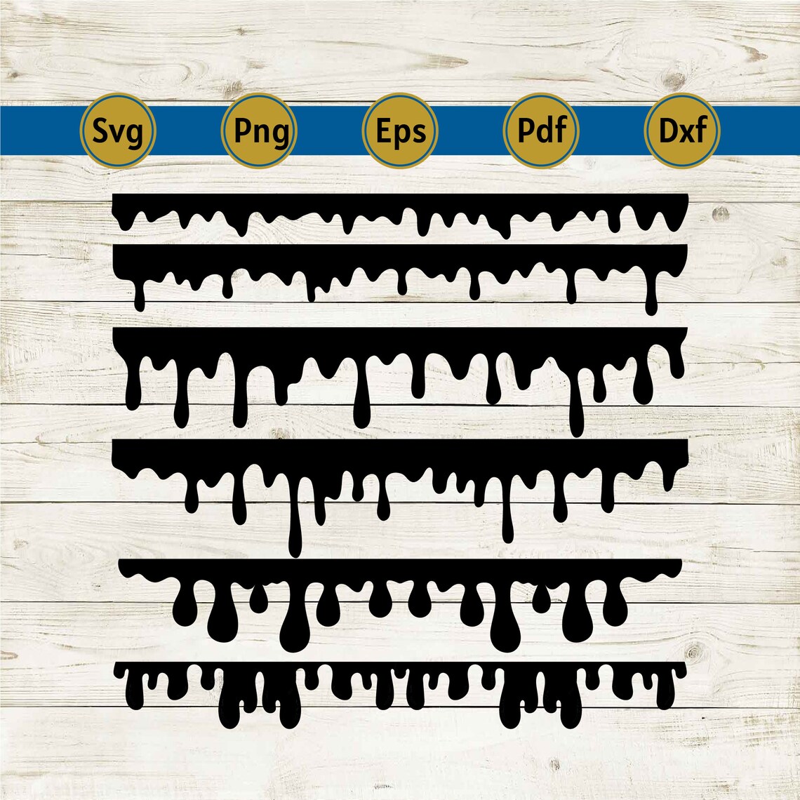 Dripping Borders Svg, Drip Png, Drip Svg, Choclate Drip Svg, Drip Squad ...