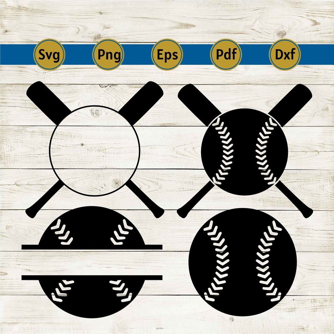 Baseball Bat Svg, Baseball Svg, Baseball Mom Svg, Split Monogram ...