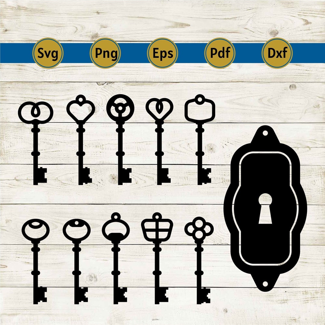 House Key Svg, Realtor Key Silhouette, Real Estate Svg, Skeleton Key ...