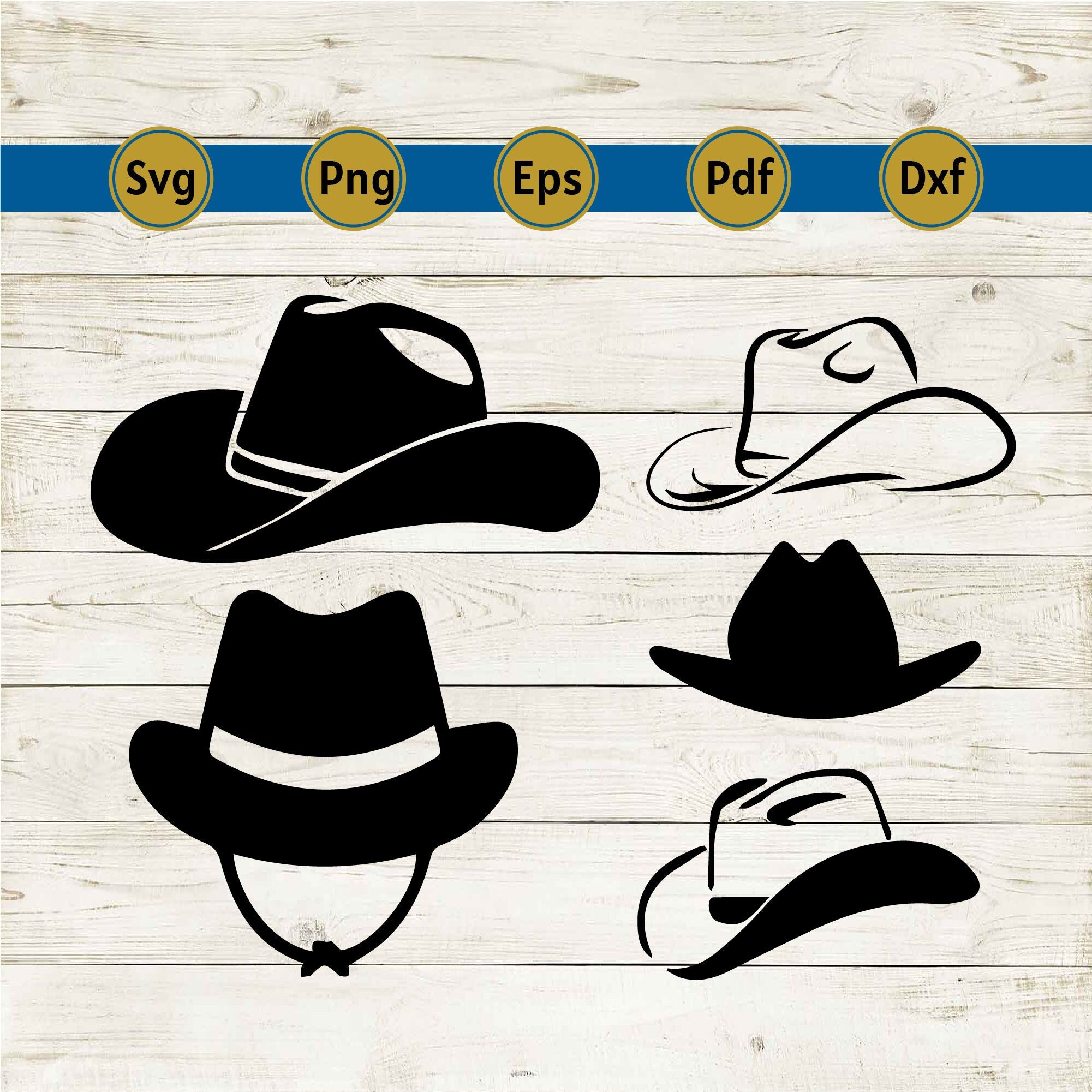 Cowboy Hat Svg Cowboy Hat Clipart Cowboy Hat Cowboy Hat - Etsy