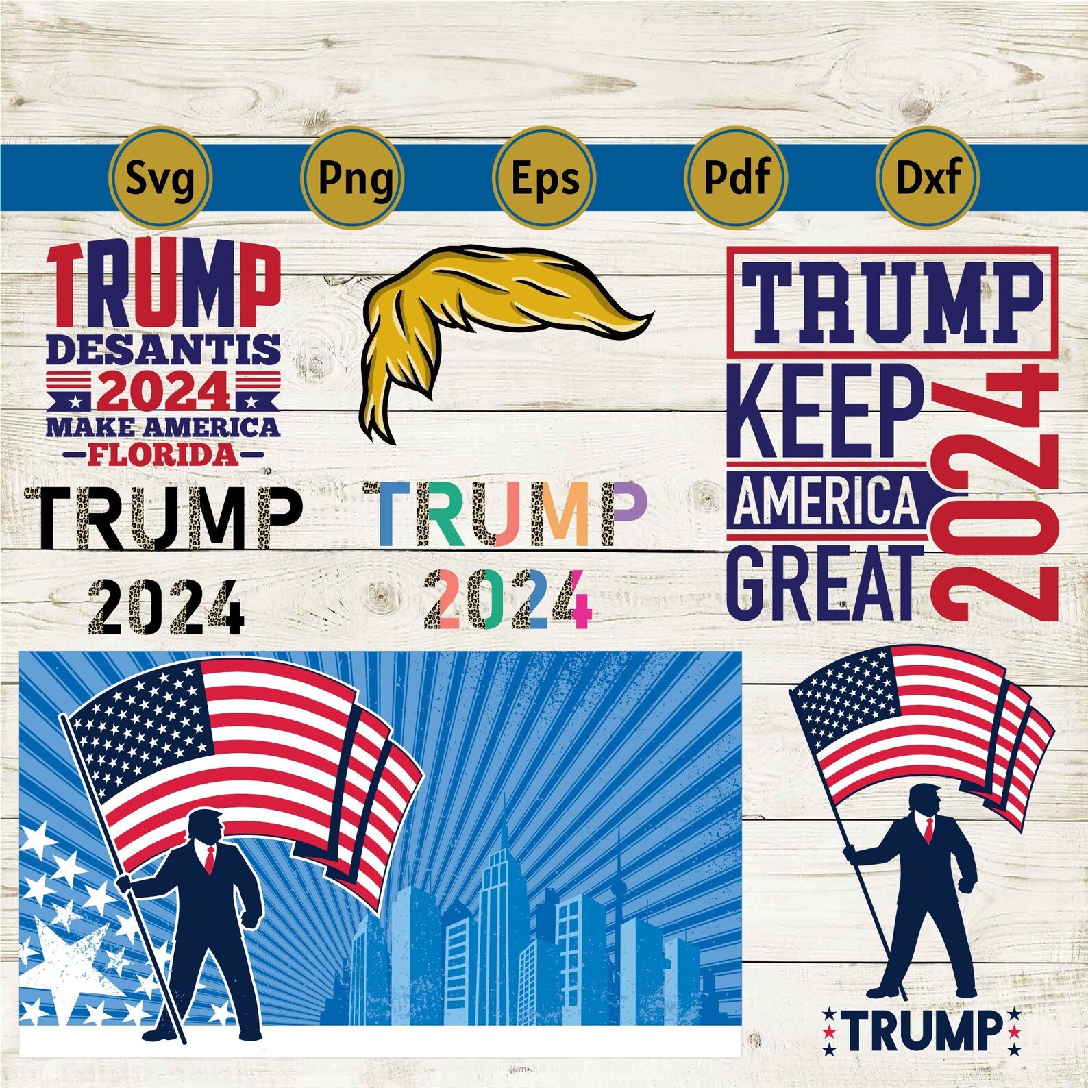 Trump 2024 Svg Trump Svg Trump Png Trump 2024 American - Etsy