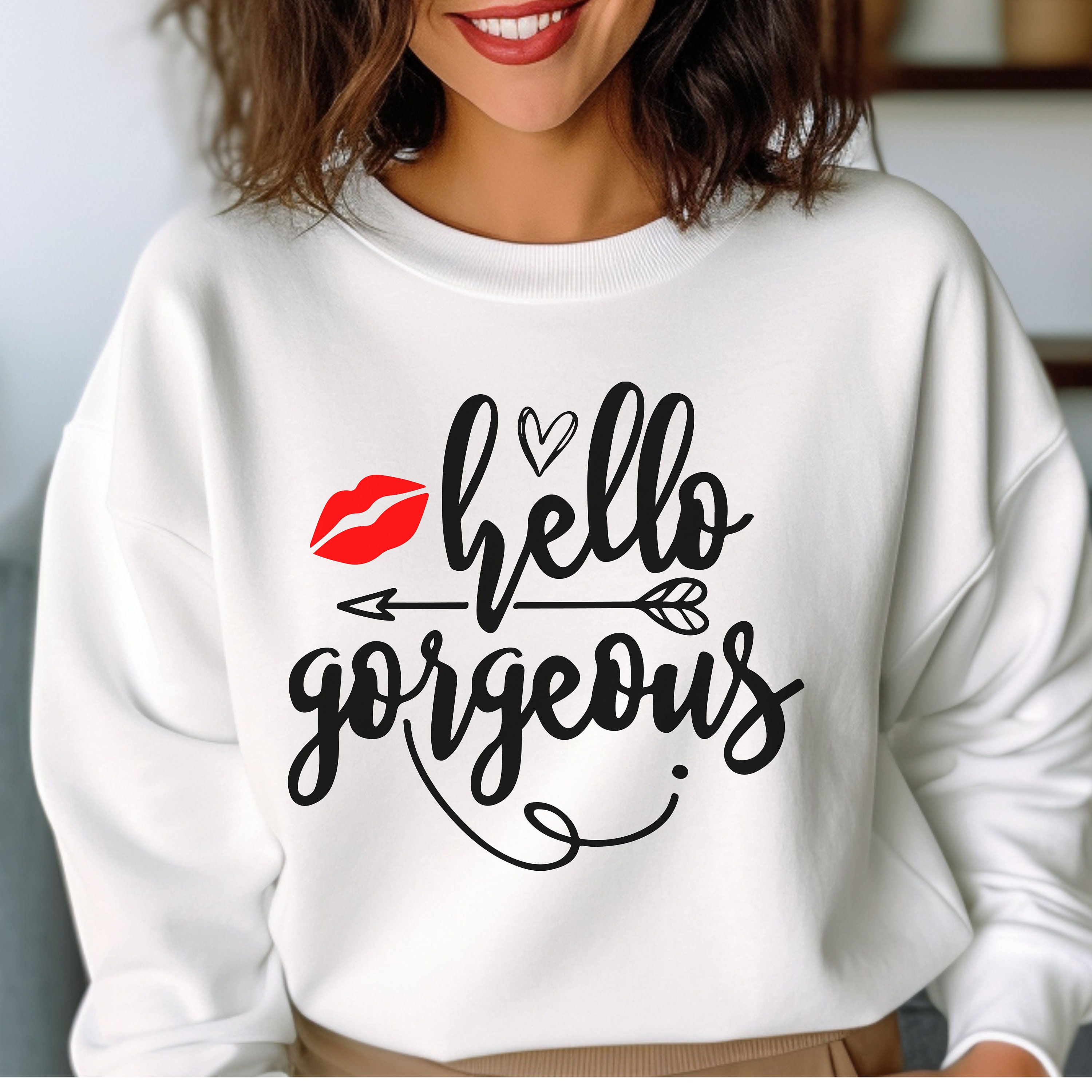 Hello Gorgeous Svg Png Clipart, Hello Gorgeous Sign, Hello Gorgeous ...