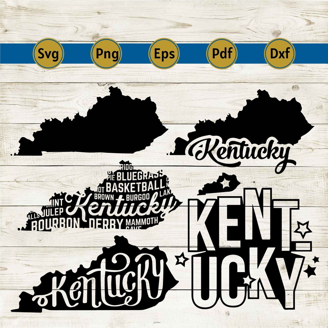 Kentucky Svg, Kentucky Png, Kentucky State Svg, Kentucky Outline ...