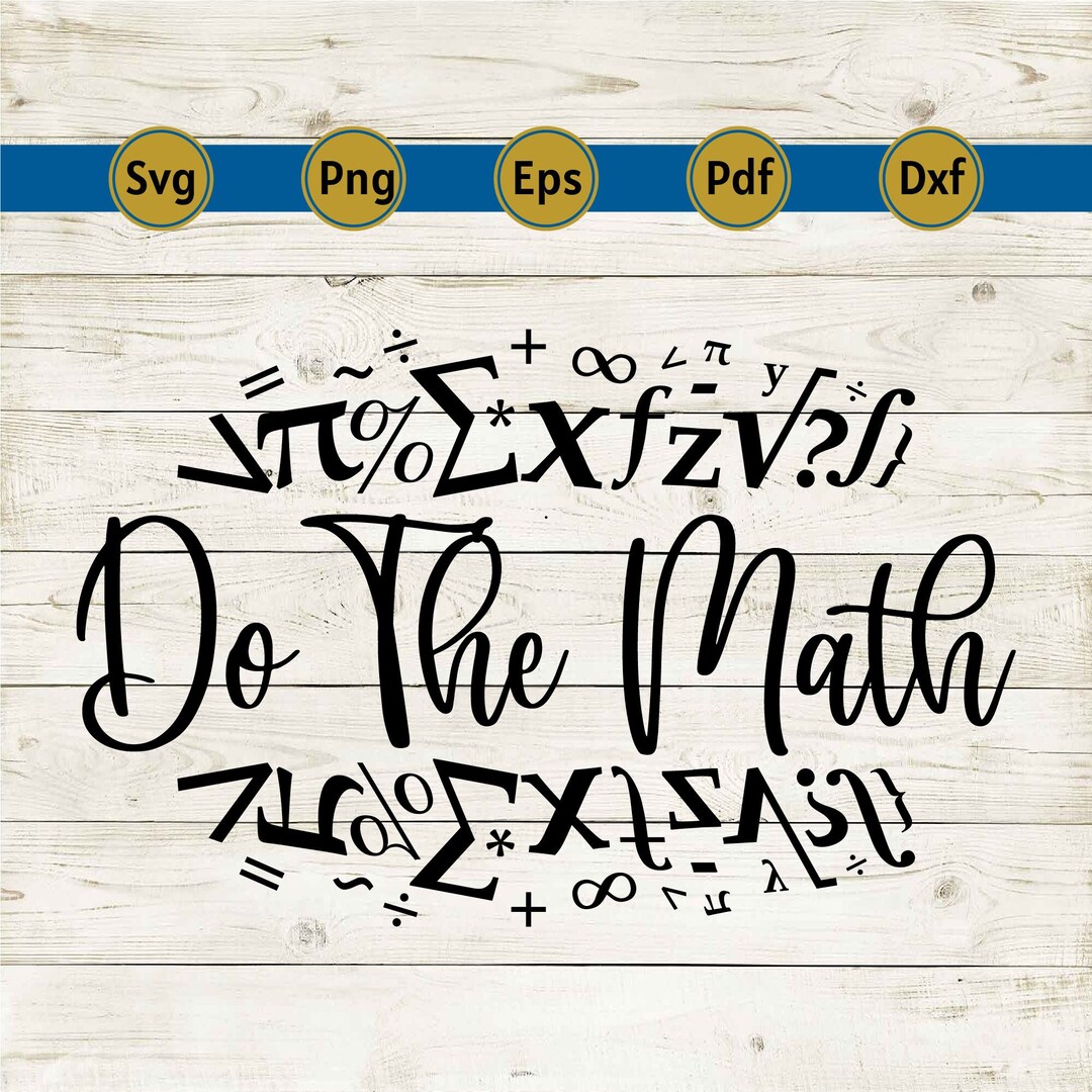 Math Symbol Svg,math Svg, Math Teacher Svg, Math Teacher Shirt, Teacher