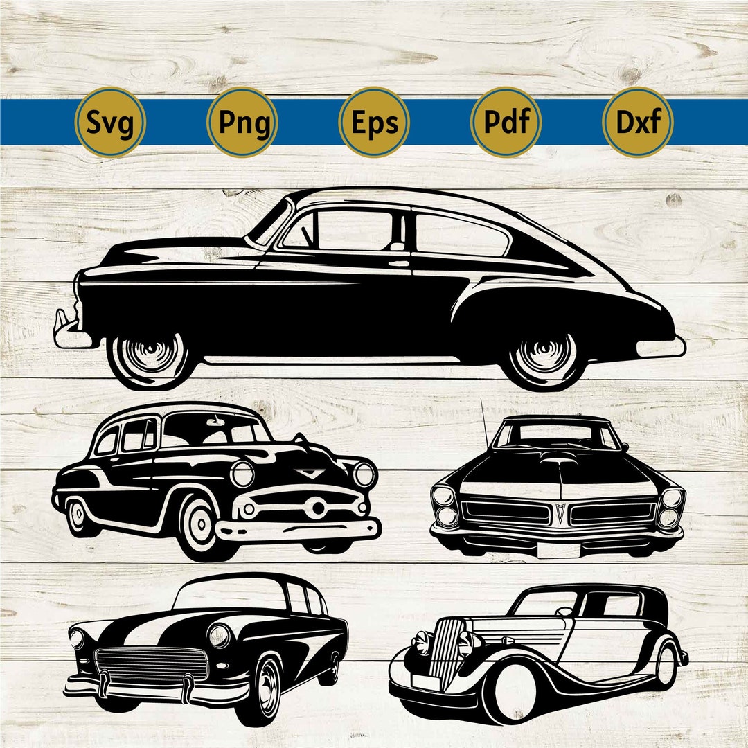 Classic Car Svg, Classic Car Png, Car Svg, Vintage Car Svg, Race Car ...