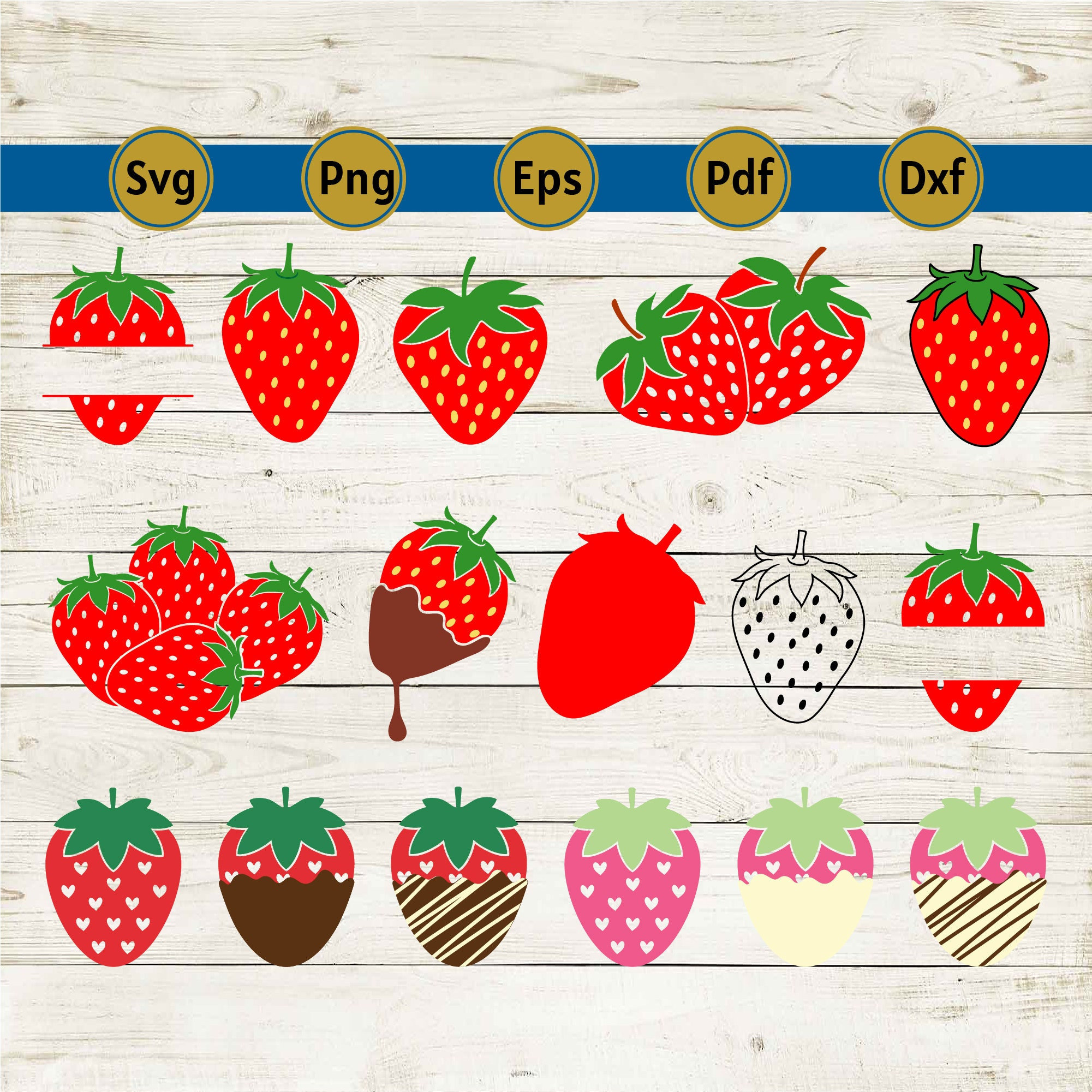 Strawberry Svg, Strawberry Clipart, Strawberry Png, Fruit Svg ...