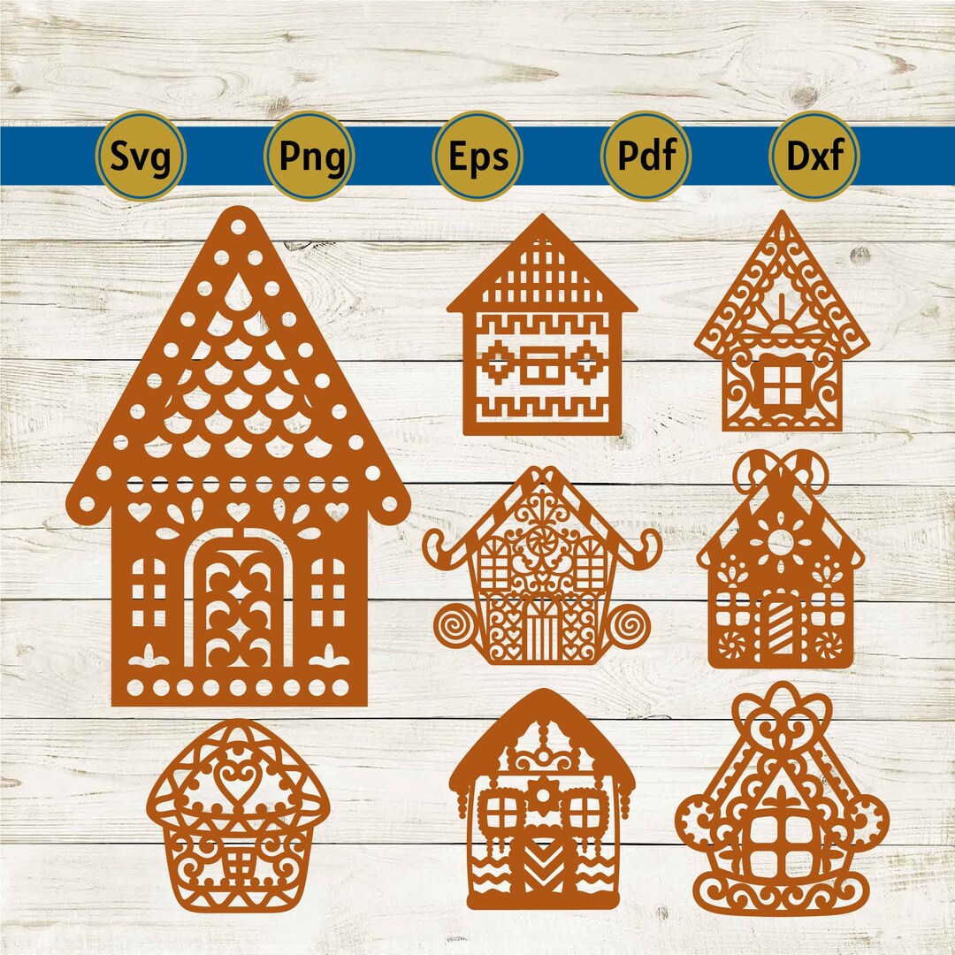 Gingerbread House Svg, Gingerbread House, Gingerbread Man Svg ...