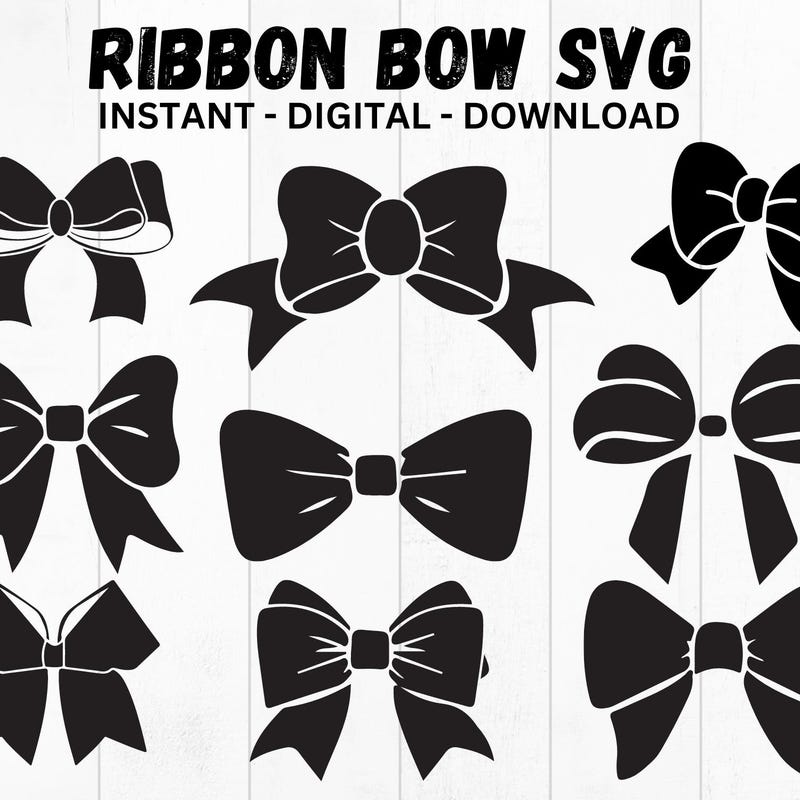 Pink Bow With Cat Svg - Etsy