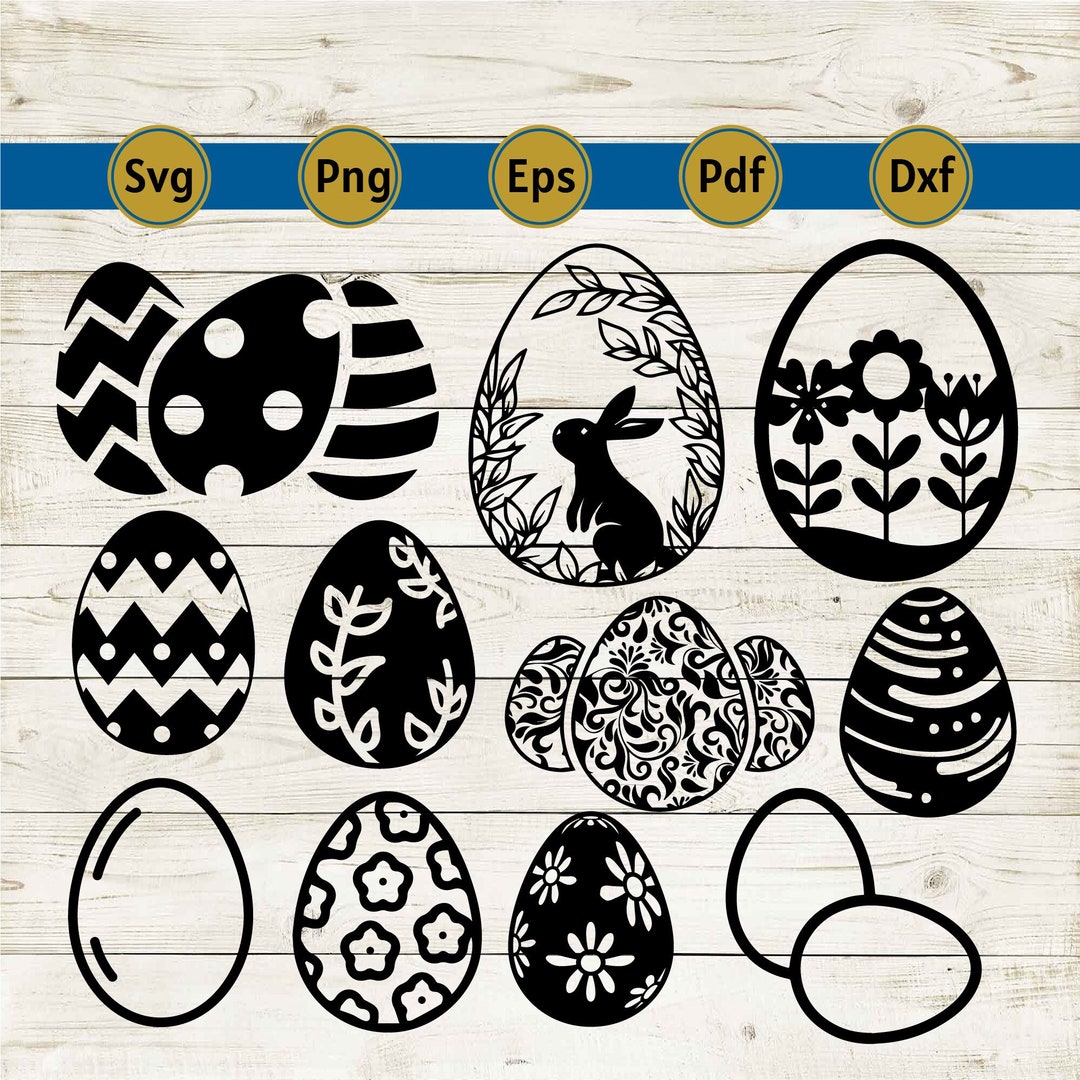 Osterei svg, Osterkorb svg, Ei Rahmen svg, Ei Gliederung svg, Ei svg ...