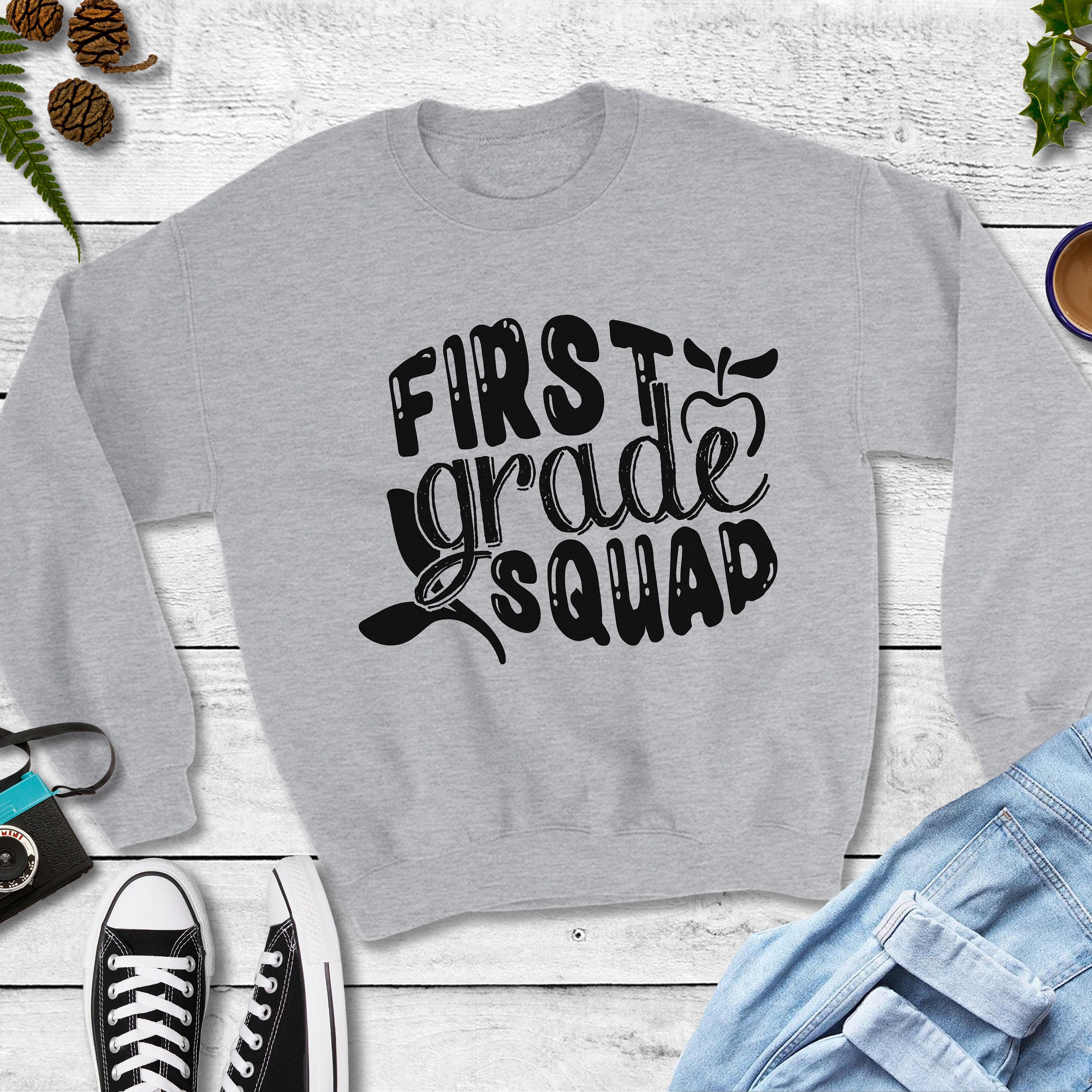 1st Garde Squad Svg Png Shirt for Kids First Grade Shirt 1st - Etsy