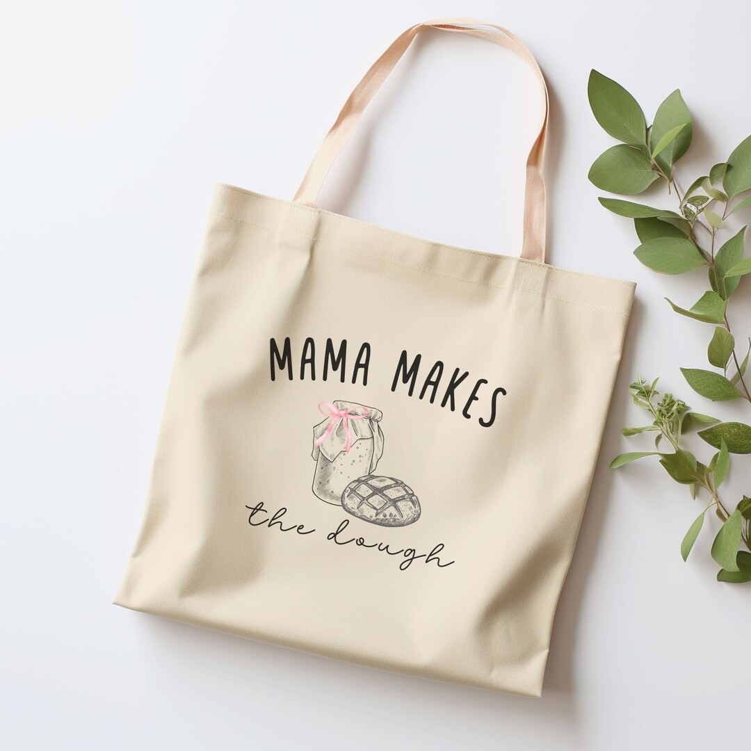 Sourdough Bread Canvas Tote Bag|funny Sourdough Quote Tote Bag|gift for ...