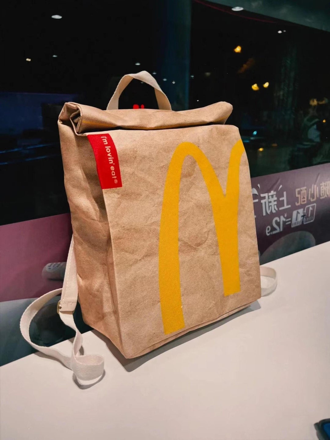 Golden Arches,mcdonalds Sling Bag , Recycled Polyester , Quirky Design ...