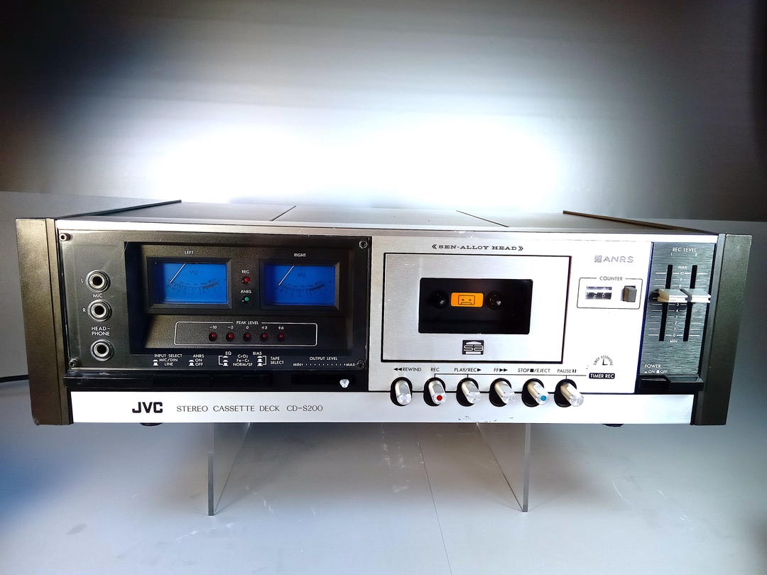 JVC Cassette Deck CD-S 200 / Year 1977 - Etsy
