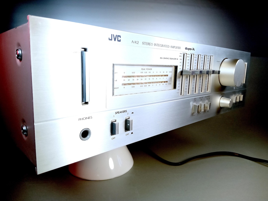 JVC Integrated Amplifier AX X 2 Super A / Year 1980 - Etsy