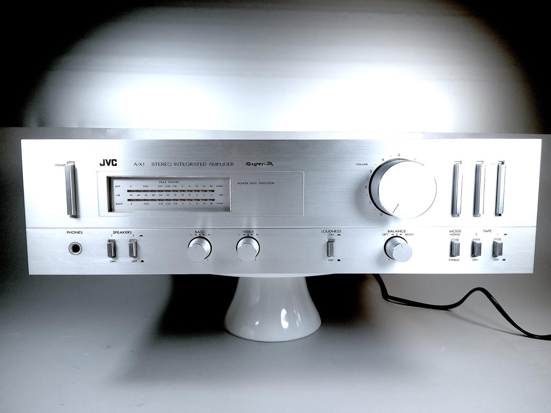 JVC AX - 1 Integrated Amplifier Class Super A / Year 1980 - Etsy