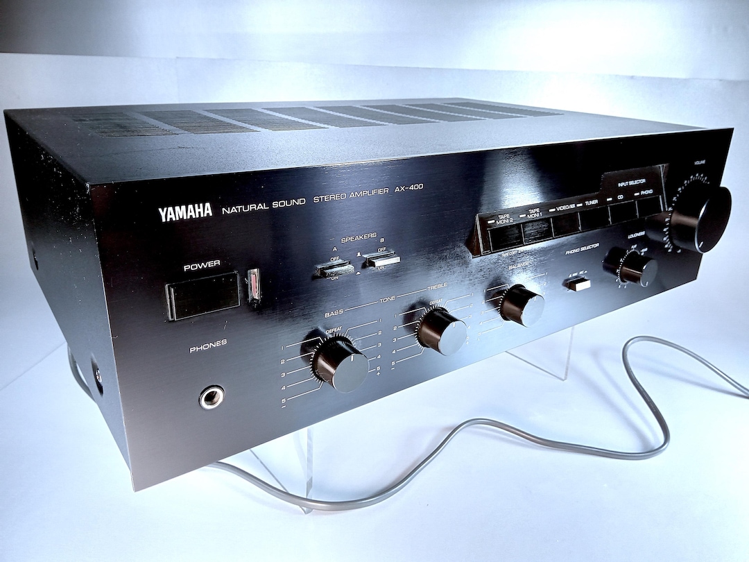 Yamaha AX 400 Stereo Amplifier / 1988 - Etsy