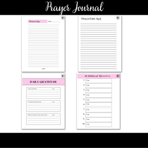 Daily Prayer Planner,digital Prayer Journal,goodnotes Journal,prayer ...