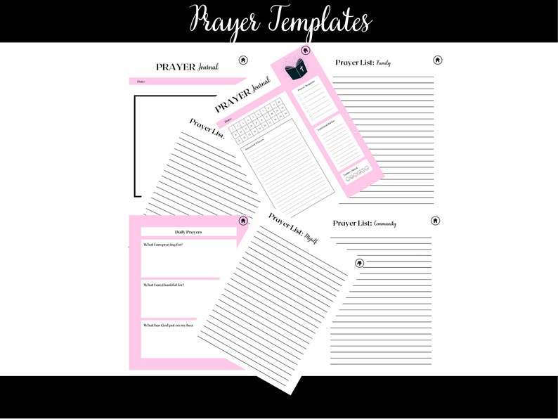 Daily Prayer Planner,digital Prayer Journal,goodnotes Journal,prayer ...