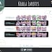Cute Koala Emotes for Twitch | Youtube | Discord | Kawaii | Stream ...