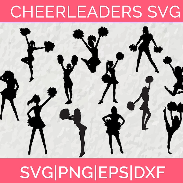 Cheerleading Svg - Etsy