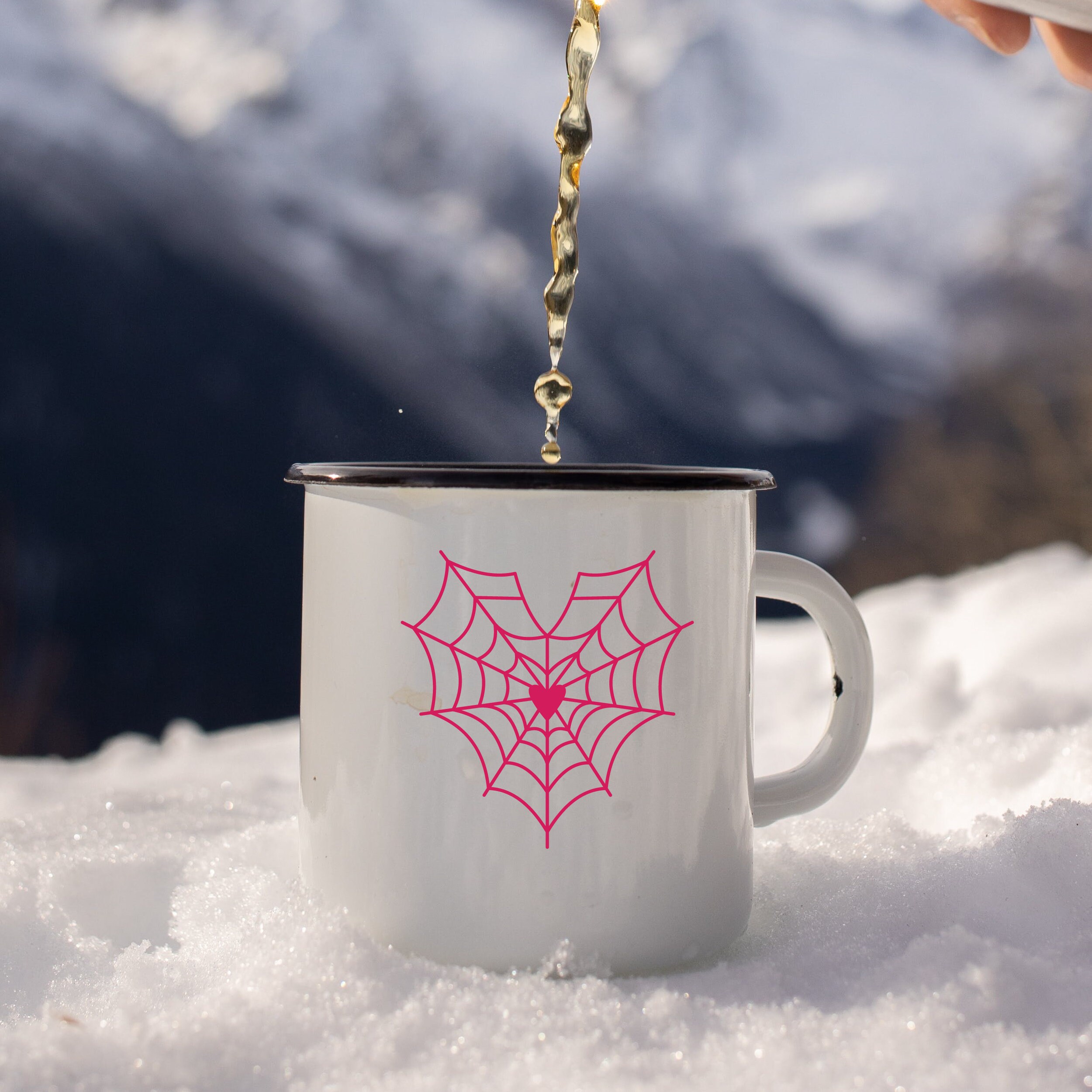 Heart Web SVG, Pink Heart Web Shirt SVG, Valentines Day Shirt ...