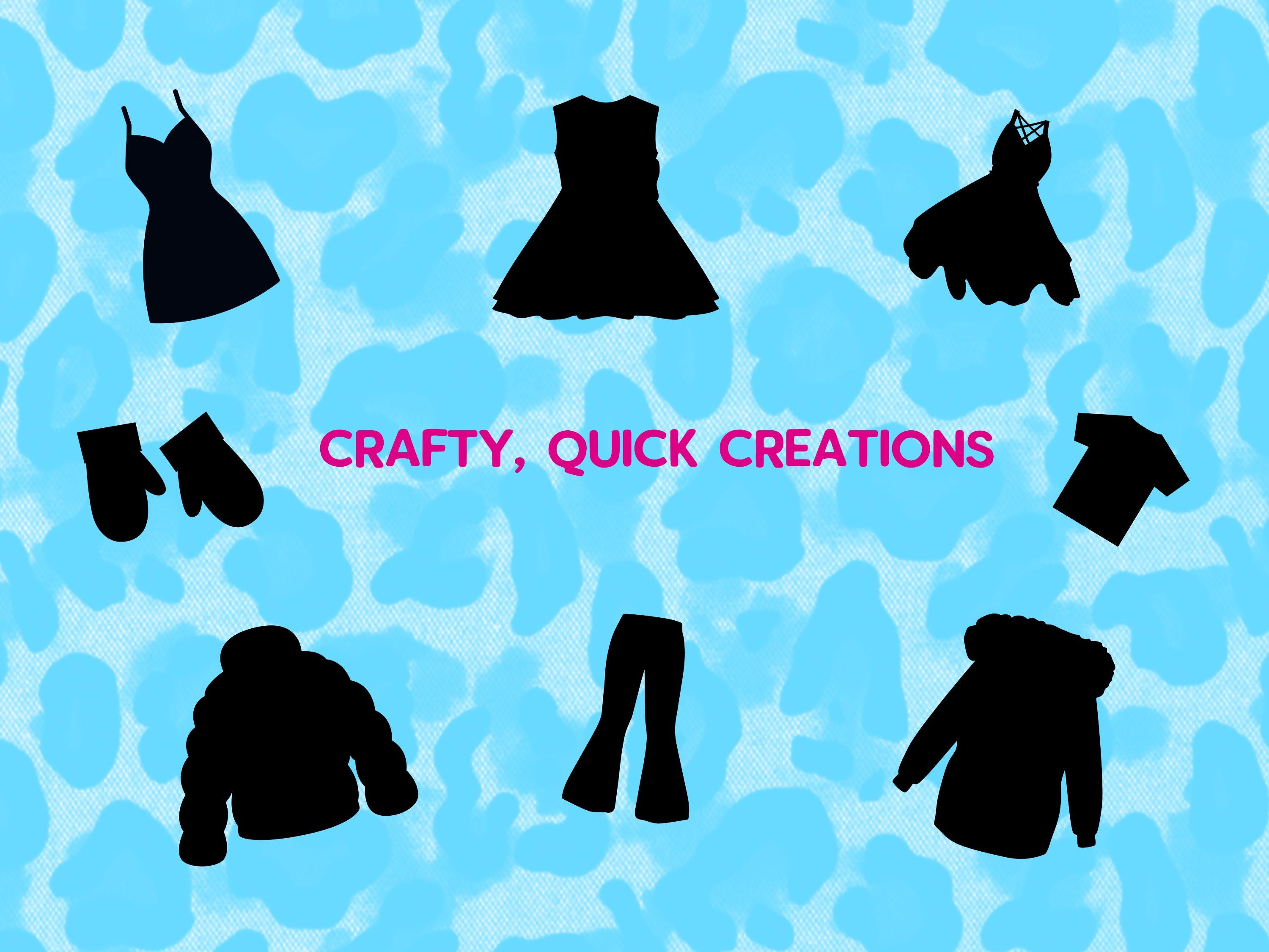 Clothing Silhouette SVG, Clothing Svg Bundle, Outfit Svg, Apparel ...