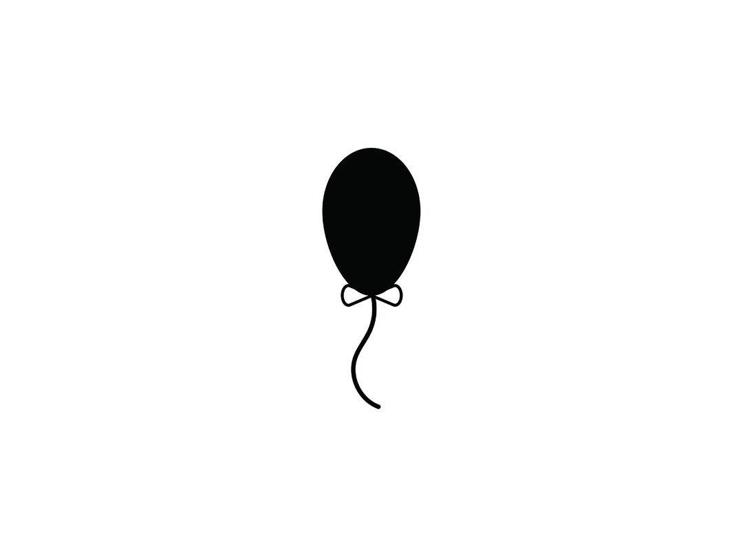 Balloon Svg , Printable Svg , Cut File for Cricut, Silhouette, Balloon ...