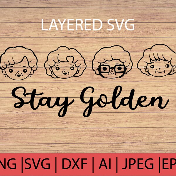 Golden Girls Svg - Etsy