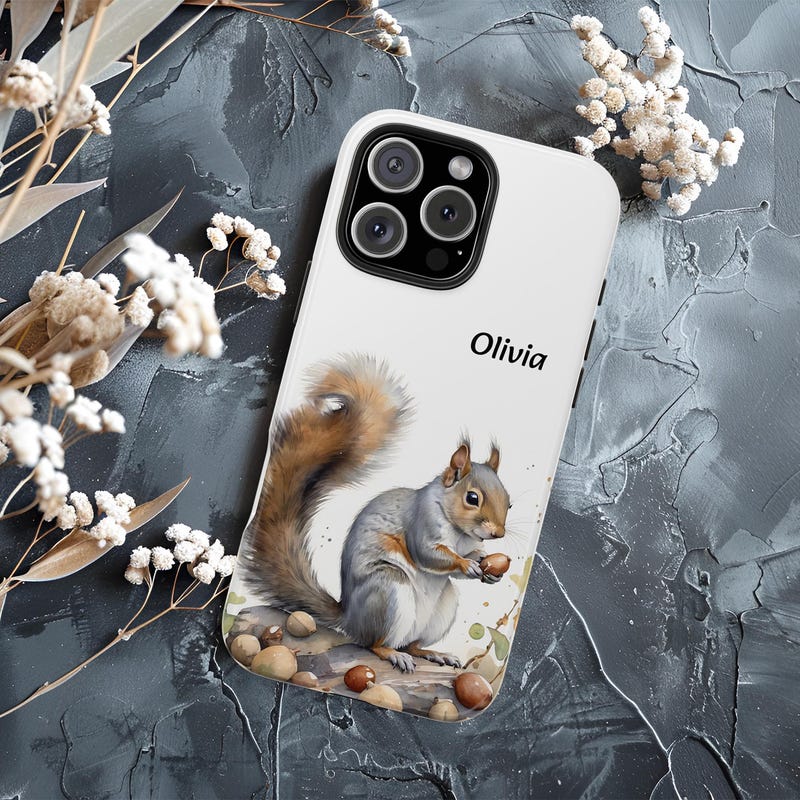 Squirrel iPhone Case - Etsy