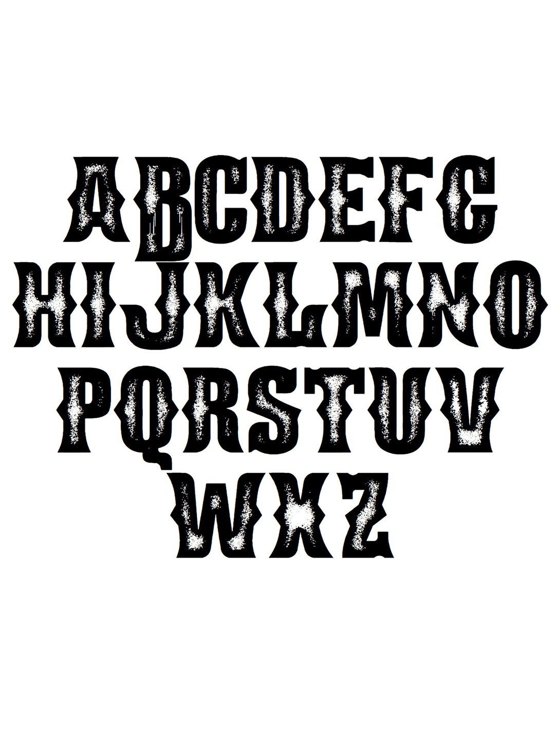 Cowboy Boots Font - Etsy