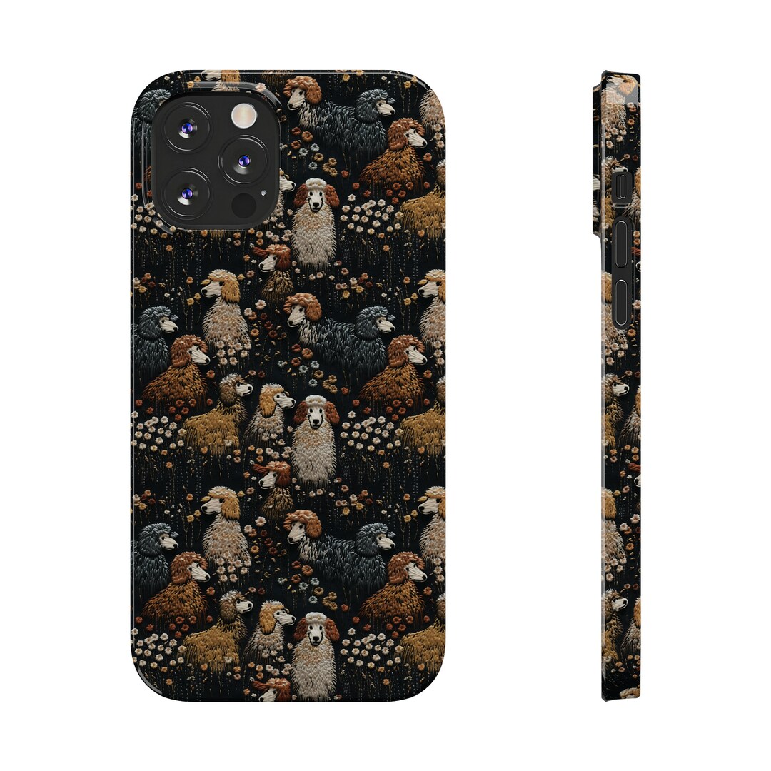 Poodle Gifts, Dog Phone Case, Poodle Mom, Poodle Dog Phone Cover, Cute ...