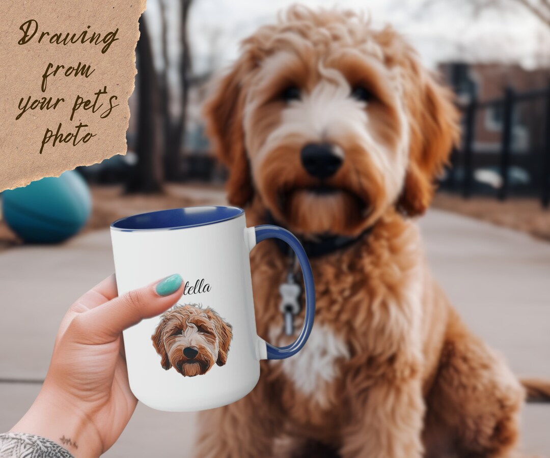 Custom Pet Mugs With Name, Personalised Pet Mug, Dog Coffee Mug, Custom ...