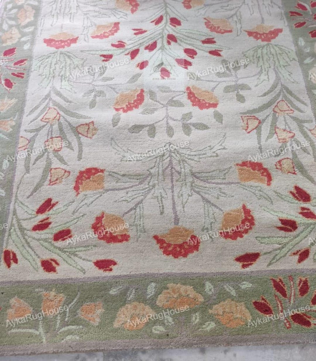 New Multi Adeline Rugs 8x10 Hand Tufted Rug Authentic Adnan Multi New ...