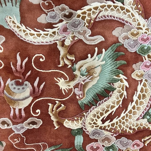 Chinese Dragon Rugs - Etsy