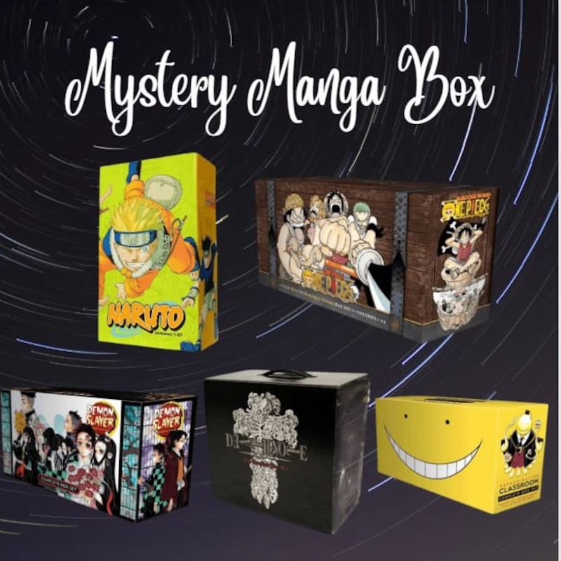 Manga Mystery Box - Etsy