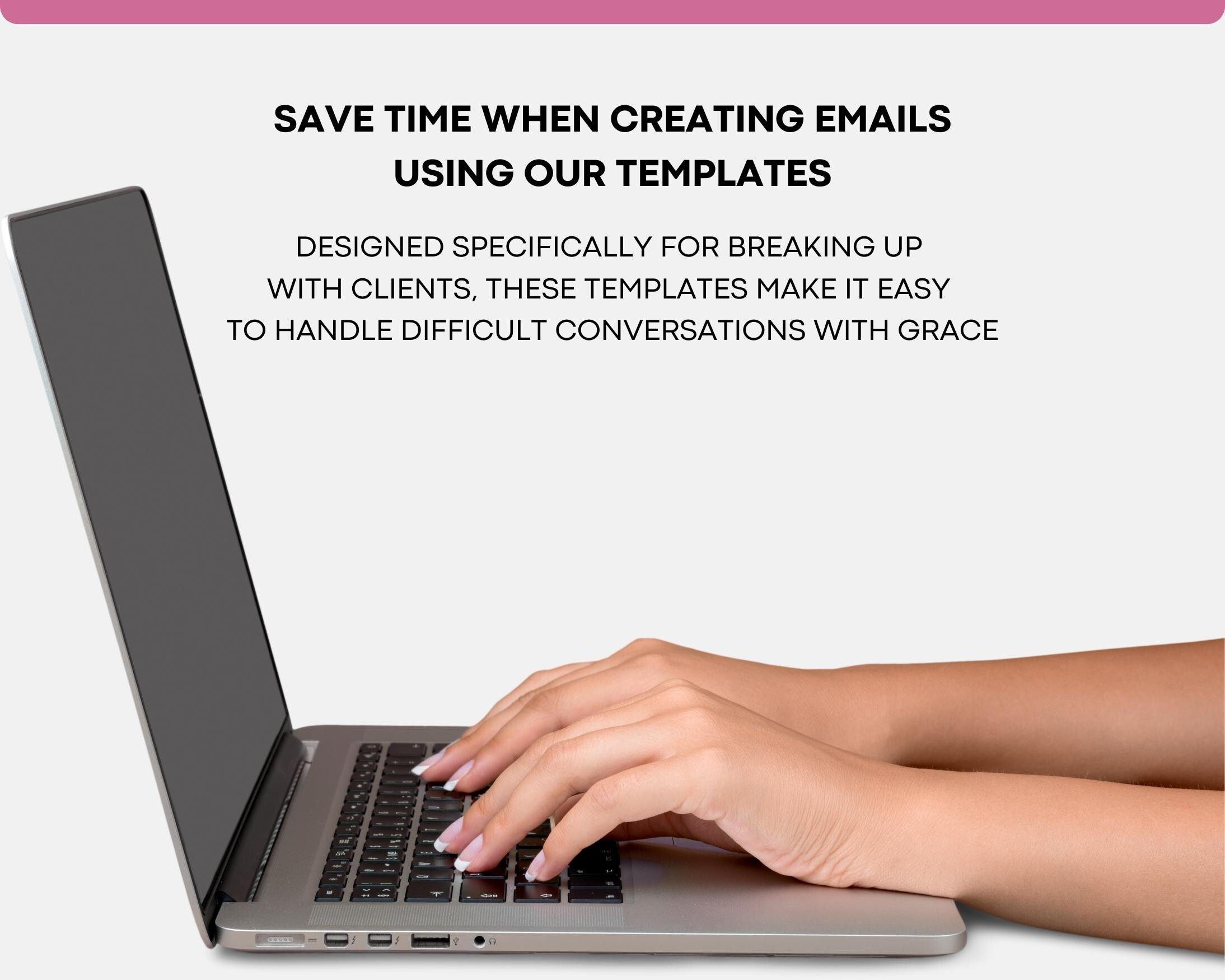 Client Break up Script Ready Template for Beauty Business, Email ...