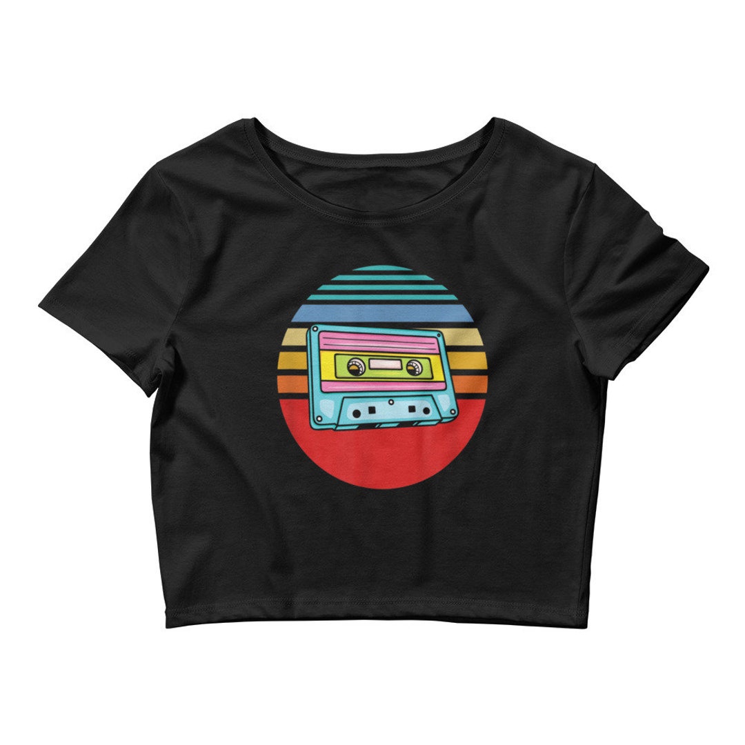 Vintage Hip Hop Crop Top, Fly-girl Crop Top, 80s 90s B-girl Old School ...