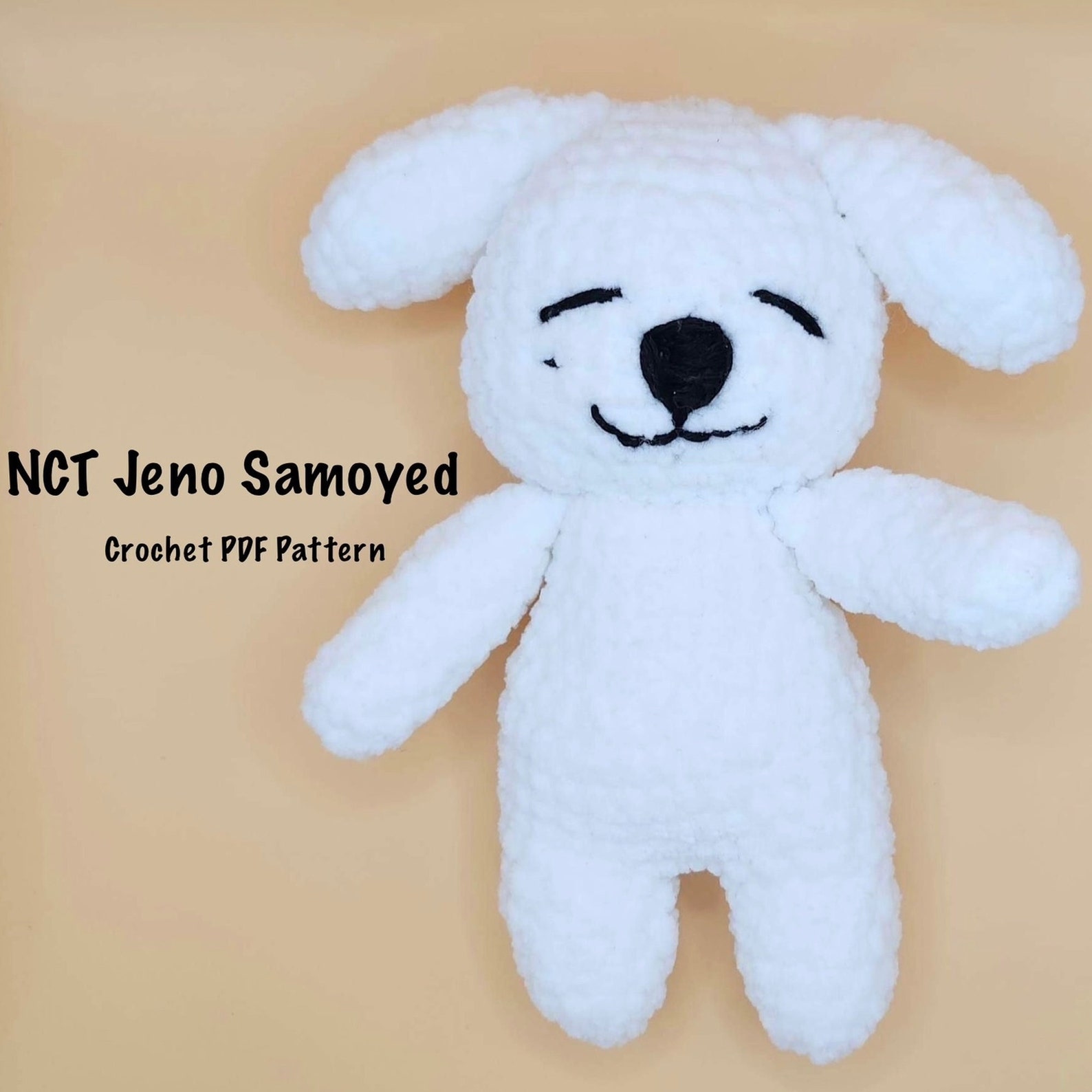 NCT Dream Jeno Samoyed Amigurumi PDF Pattern - Etsy
