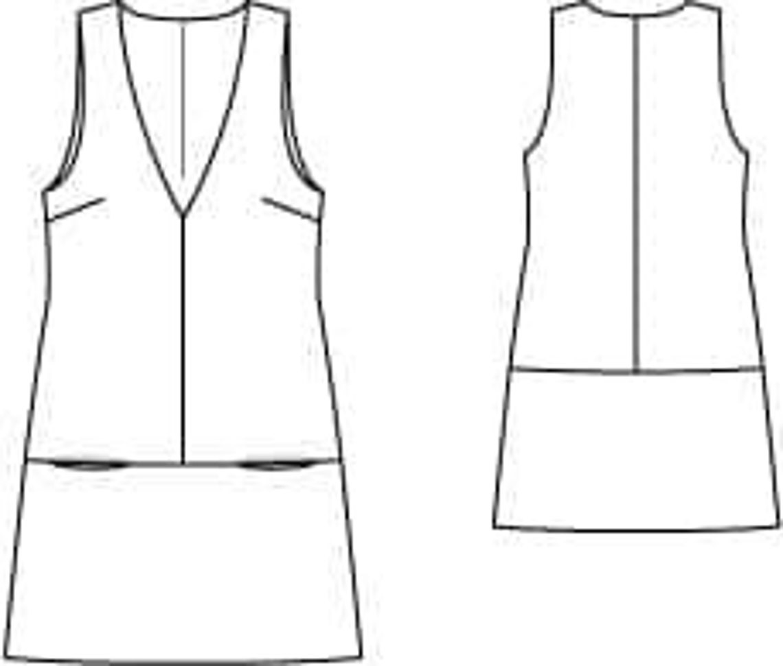 Mini Dress Sewing Pattern With Tutorial Size EU34-42 - Etsy