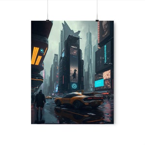 Blade Runner New York, Cyberpunk City, Futuristic, Instant Download ...