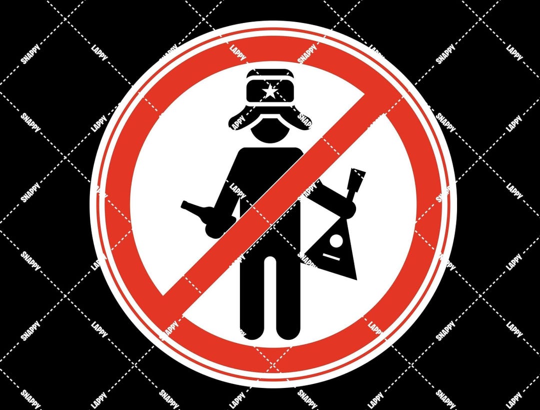No Russians Allowed, SVG, PNG, Digital Download, No Russians Sign, Anti ...