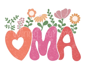 Nana Png, Floral Mama Shirt Png, Mothers Day Png, Retro Mama Shirt Png, Boho Summer Shirt Png ...