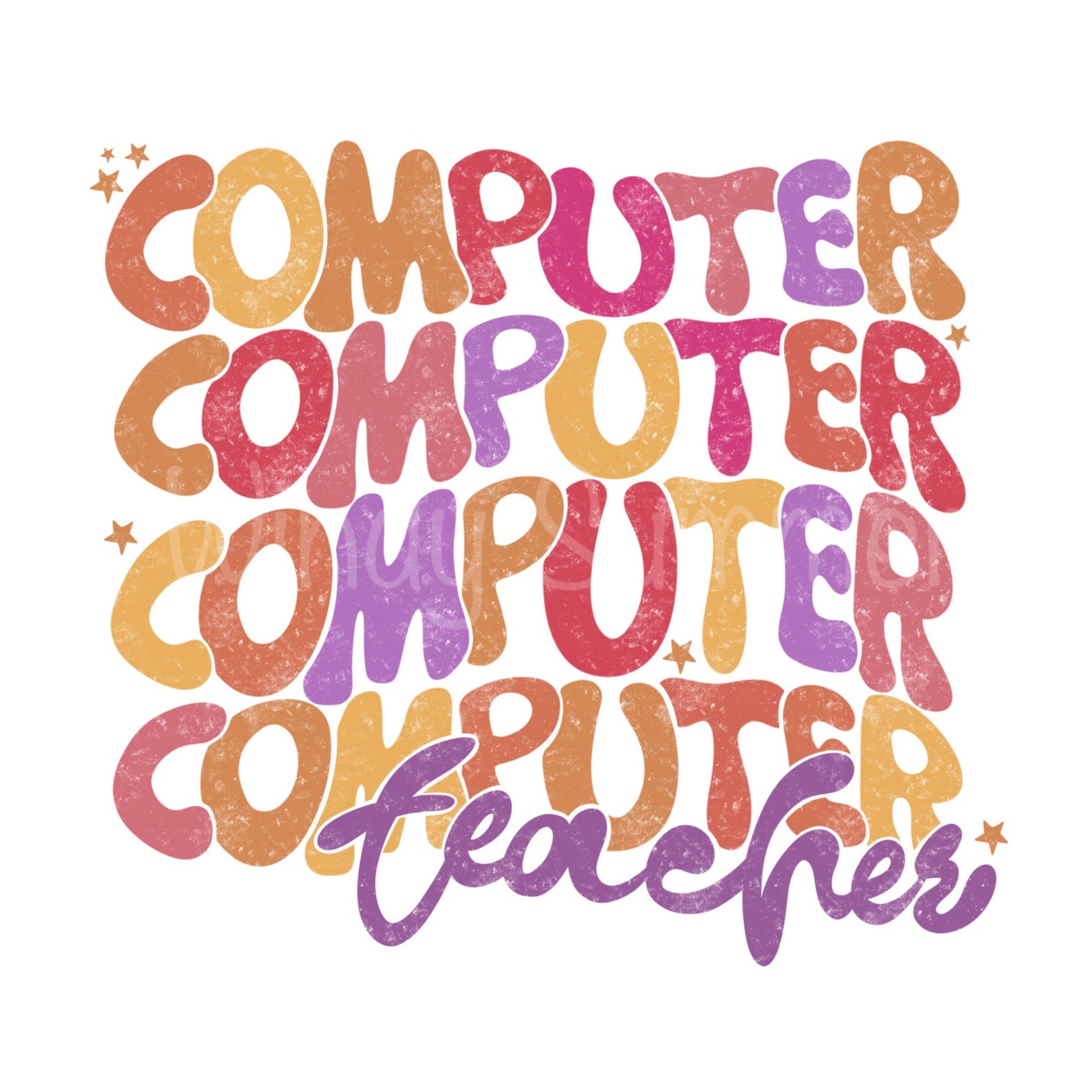 Computer Teacher Png, Retro Teacher Png, Teacher Shirt Png, Laptop Png ...