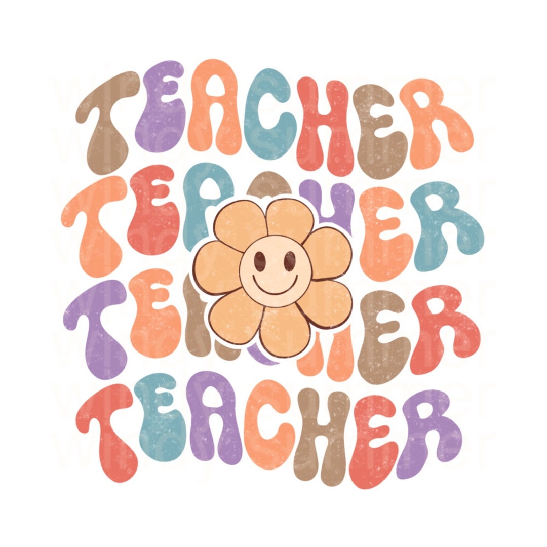 Retro Teacher Png Design, Teacher Png , Retro Teacher Png, Teacher Life ...
