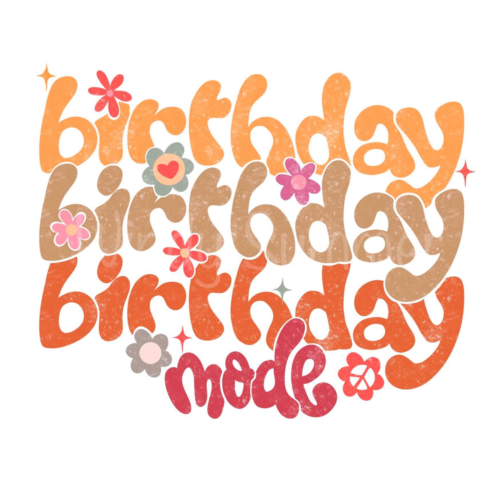 Birthday Mode Png, It's My Birthday, Trendy Birthday Png, Birthday Girl ...