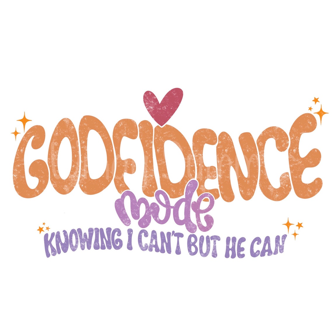Godfidence PNG, God Fidence Png, Retro Bible Verse Png, Faith Png, Love ...