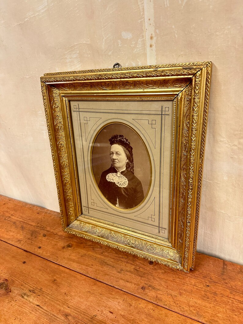 Antique Scandinavian Gold Frame 1800s Era With Exquisite Details ...