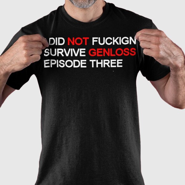 Genloss Merch Shirt - Etsy